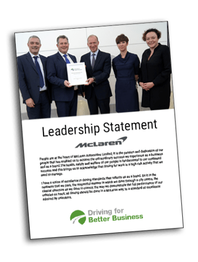 Leadership Statement - Driving for Better Business