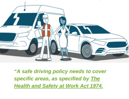 What should be included in a driving at work risk assessment?